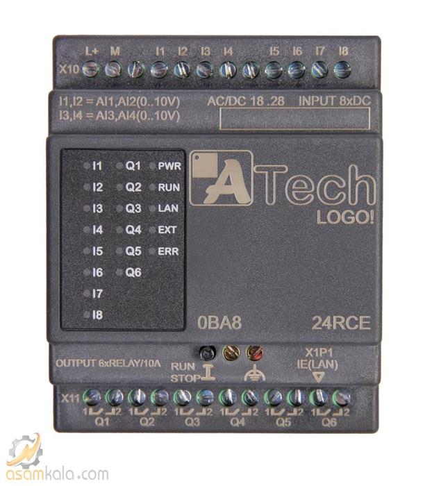 لوگوی 8 ایرانی 24RCE,خرید PLC ایرانی 24RCE